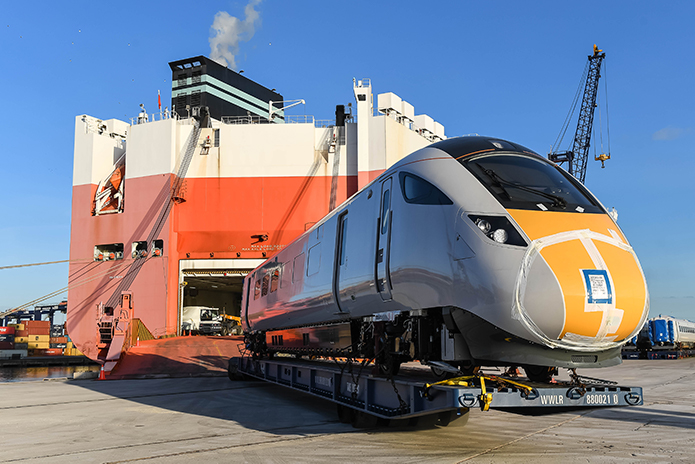 Azuma trains arrive in UK - BCCJ Acumen